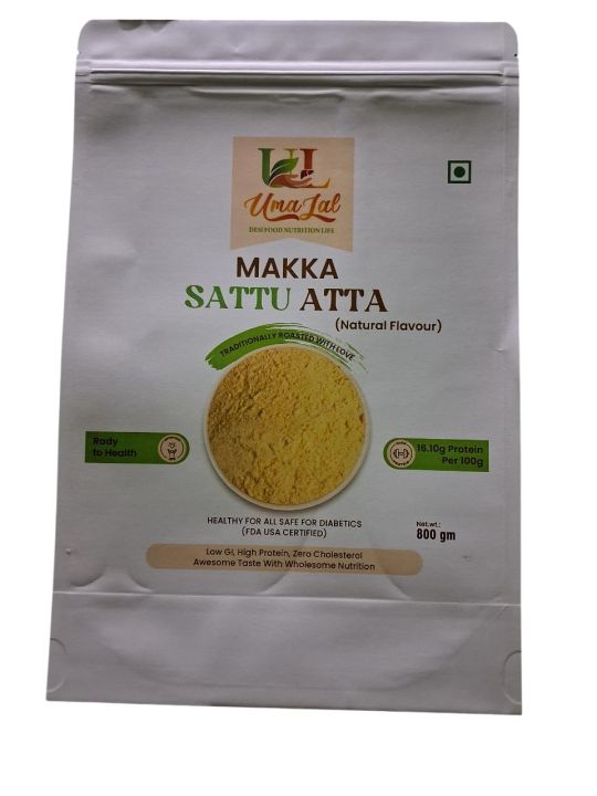 makai sattu powder stone ground maize flour high protein fiber rich ...