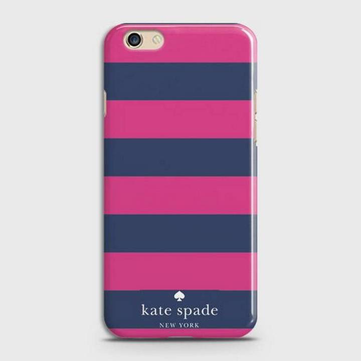 Oppo F3 Cover Case Blue and dark pin lines Hard Cover- Design 15 Cover ...