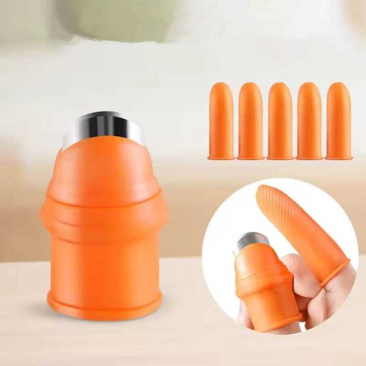 Silicone Thumb Knife Picking Portable Tools Finger Protector for Fruit ...