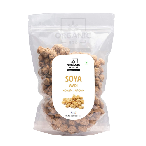 Organic Box Healthy and Tasty SOYA Wadi Chunks (SOYA Chunks)300 Grams ...