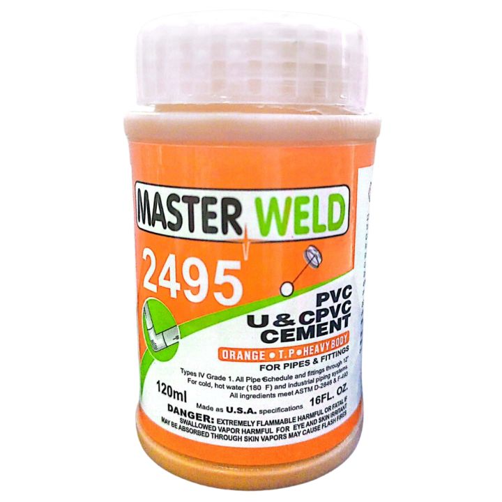 CPVC Cement Solvent Master WELD Orange 786 | PVC Cement Solvent Master WELD Orange 786 | 130ML ...