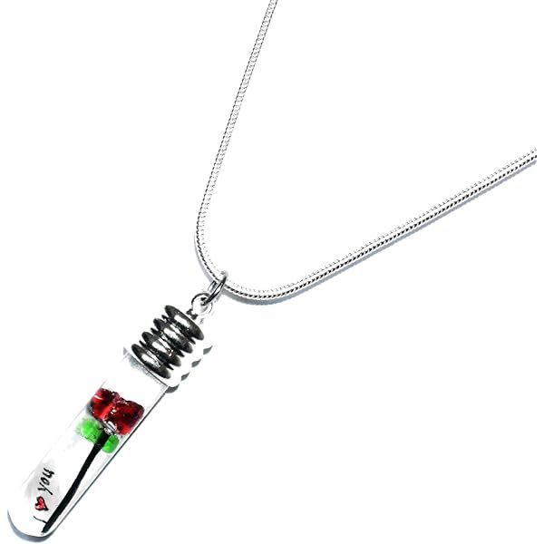 Personalized Rice Jewelry Keychain, Your Message and Names on a Grain of Rice, Handwritten and ...