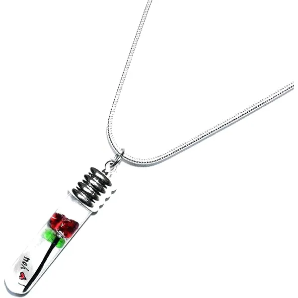 Personalized Rice Jewelry Keychain, Your Message and Names on a Grain ...