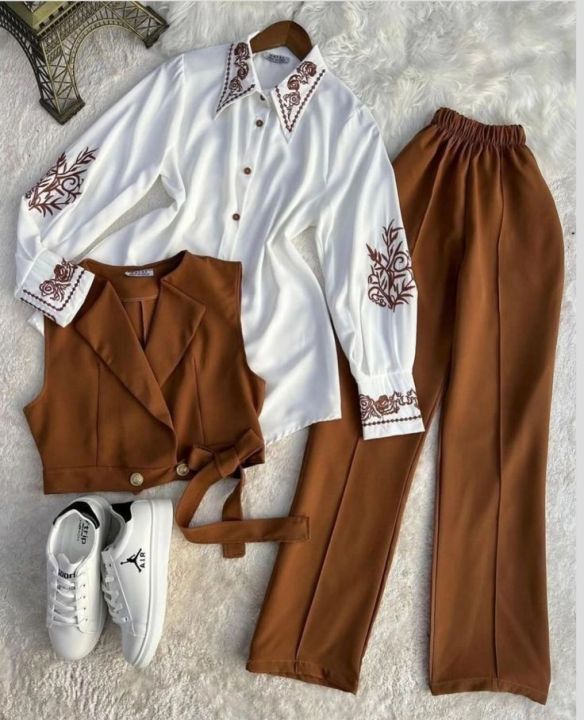 Trouser Shirts for Girls | Elegant Ready to Wear Tracksuit ...