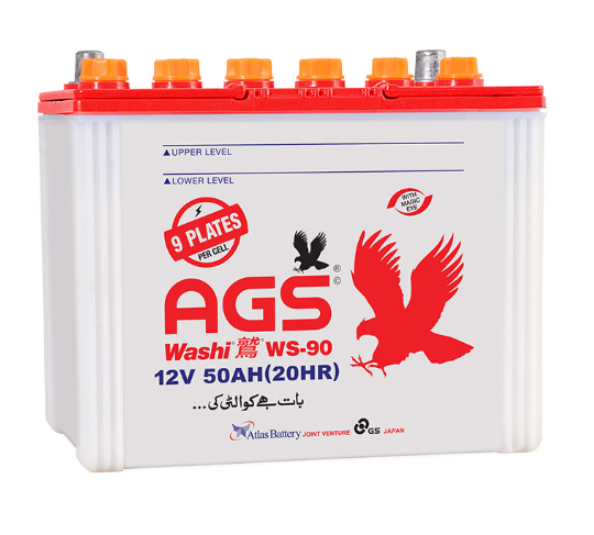 AGS WS 90 Battery – 12V 50Ah (20HR)(Acid) | Daraz.pk