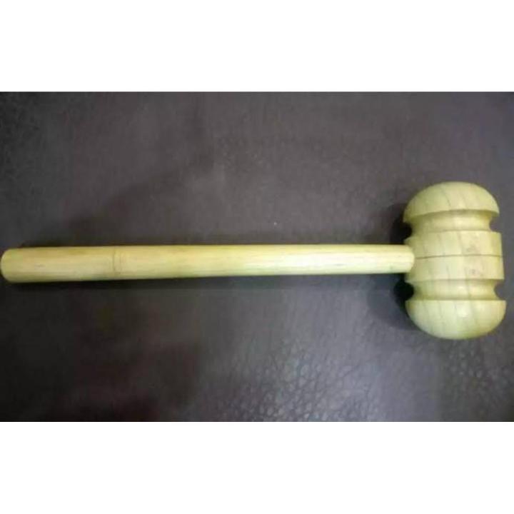 Cricket Bat Mallet Double side Wooden Hammer Knock-in Bat Long Handle ...