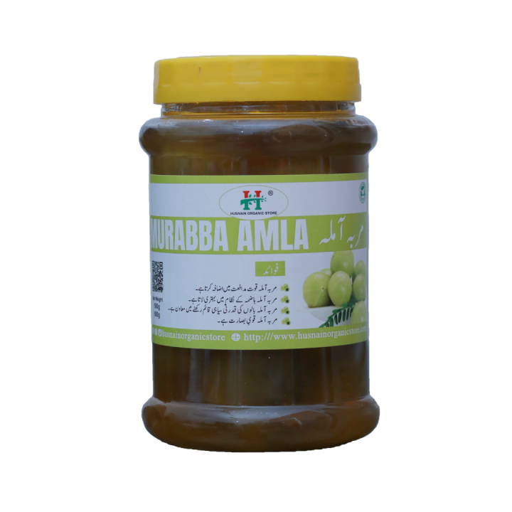 Husnain Organic Store | Amla preserve | Murabba Amla - 500g | Daraz.pk