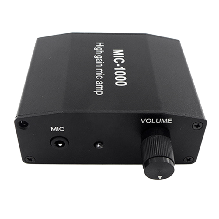 MIC-1000 Microphone Amplifier Audio Amplifier Condenser Microphone ...