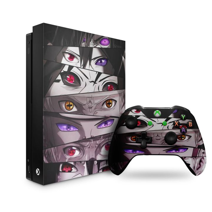 Xbox one Skin anime collection gojo - goku - itachi - naruto - onepiece ...
