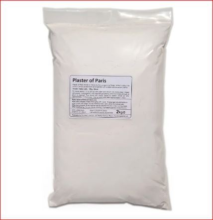 Plaster Of Paris Large 5 killoogram pkt | Gypsum Powder | Molding ...