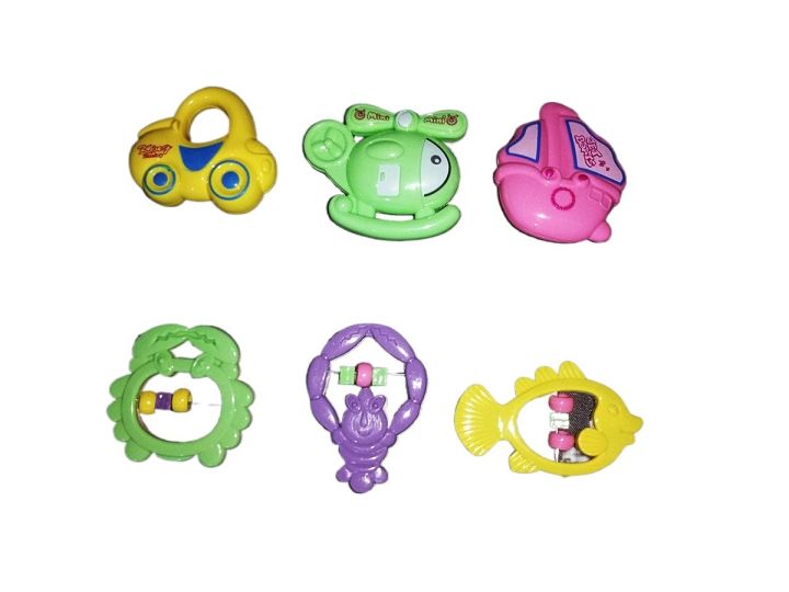 1 Set - Kids Rattle Toys - Toy for Kids (Rattles Gift Box) | Daraz.pk