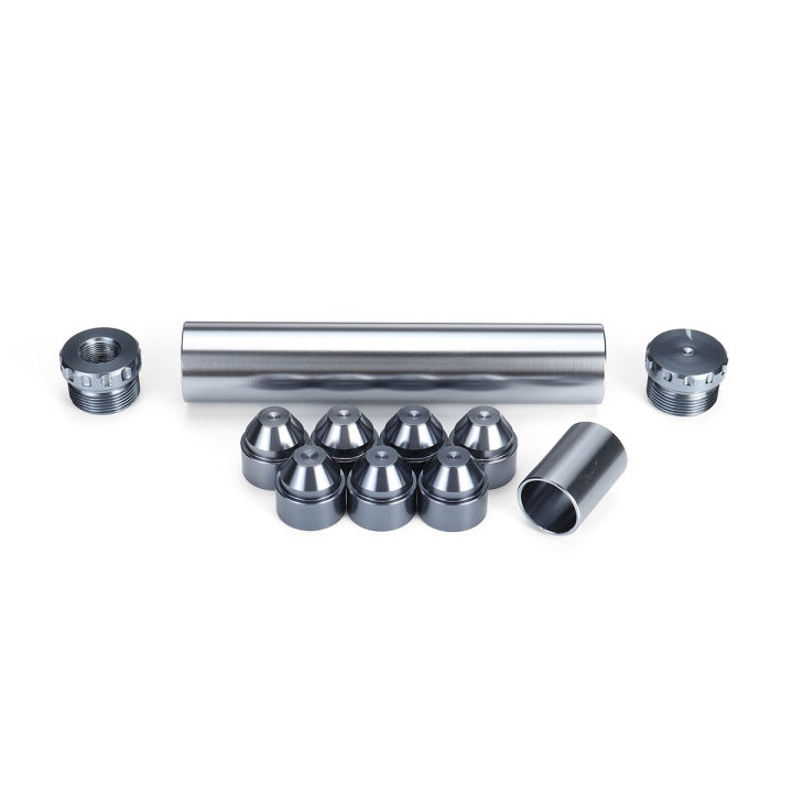 Universal Silver 1/2"-28 Aluminum Car Fuel Filter Kit For NAPA 4003 WIX ...