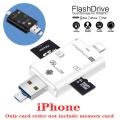 【Ready Stock COD 3 In 1 Multifunctional OTG Card Reader For iPhone Type ...