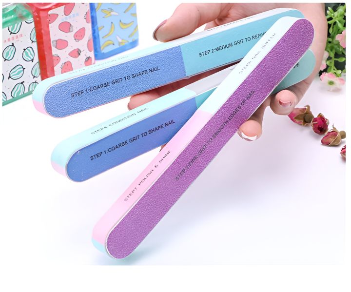Nail Buffer 6 sides - 7 Way Nail Buffer and Filer -Nail filer - Nail ...