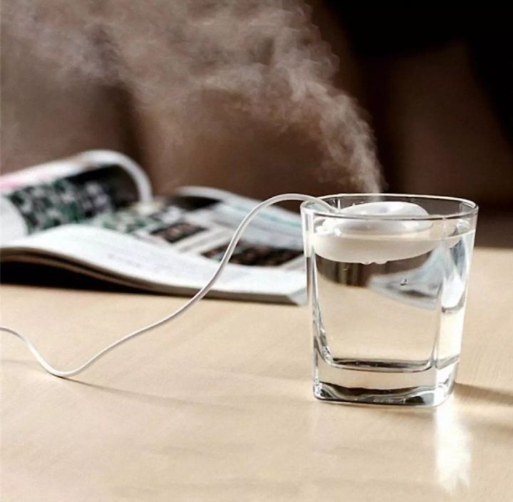 Air purifier Portable donut humidifier office desktop mini humidifier ...