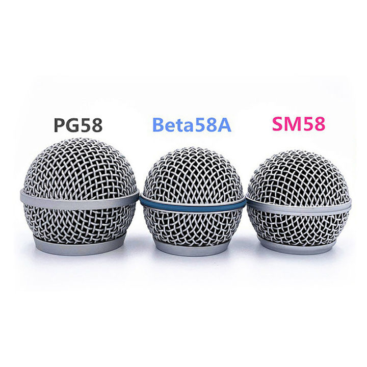 Replacement Metal Microphone Grille Replacing Professional Party Mic ...