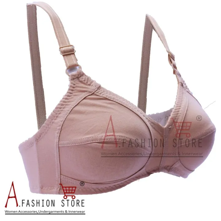 Soft Cotton Hosiery Fabric Imported Style Bra for Girl Only D cup Brief ...