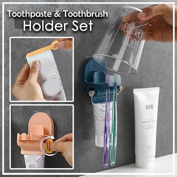 2 in 1 Toothpaste press and holder | Daraz.pk