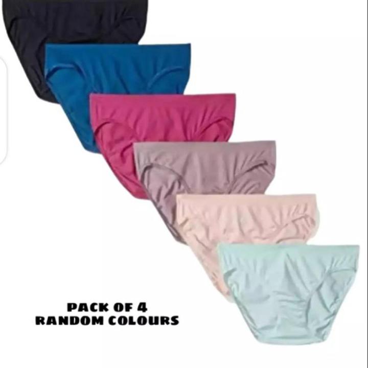 Girls/Ladies Brief underwear-innerwear Pack of 4-Multicolors | Daraz.pk