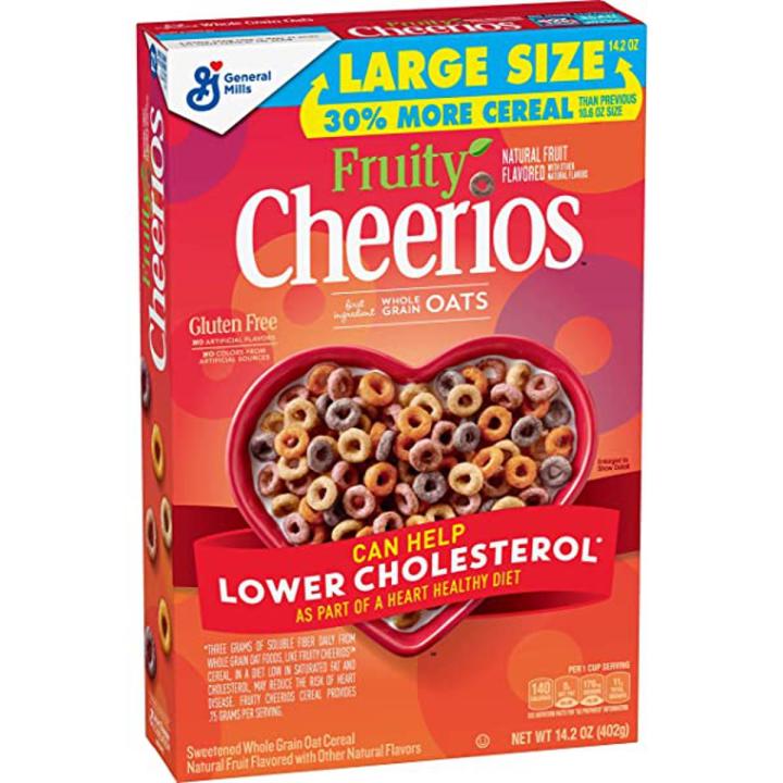 General Mills Fruity Cheerios Whole Grain Oats Cereal 402g | Daraz.pk