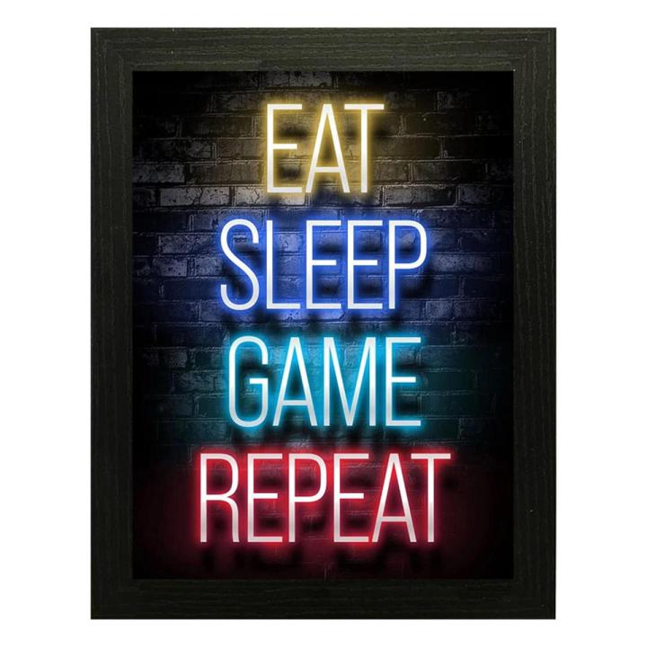 Gaming Poster Frame, Framed Gamer Posters For Gaming Zone - Raqeeq ...