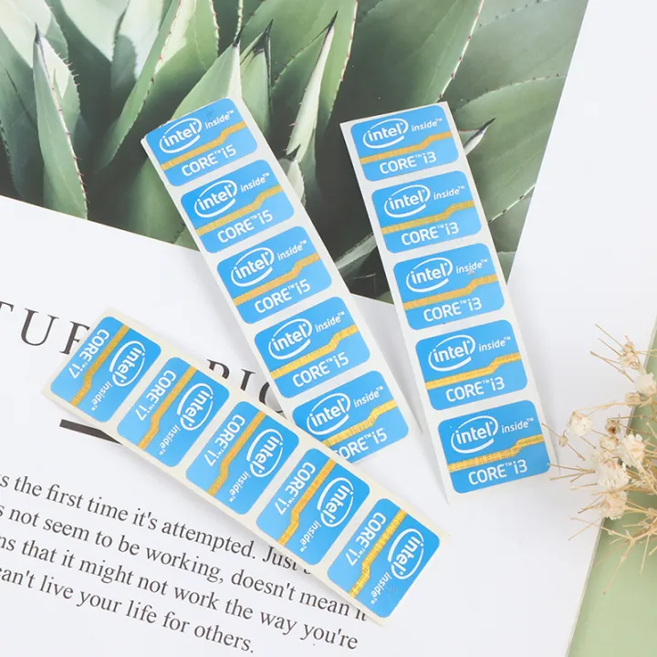 Ultrabook Performance Label Sticker Laptop Logo Sticker Intel Core i3 ...