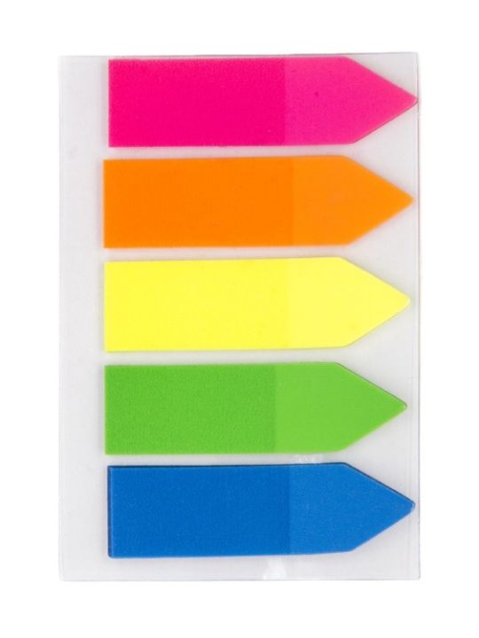 Post it Sticky Flags, 100 Sheets, 5 colors, 45 x 12mm | Daraz.pk