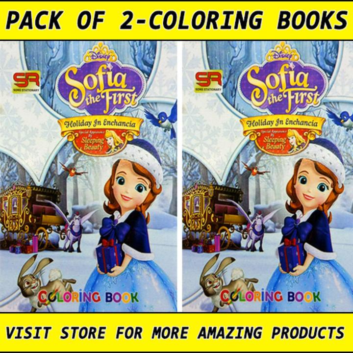 Pack of 2 - Coloring Books for Kids – Sofia – Coloring Books for Children | Daraz.pk