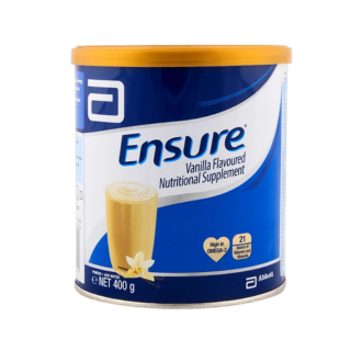 Ensure 400g Vanilla Flavor Powder – Balanced Nutrient-Rich Drink (Tin ...