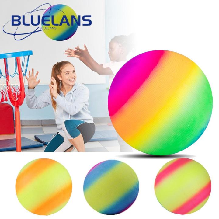 Playground Ball Shatter-proof Inflatable Colored PVC Kickball | Daraz.pk