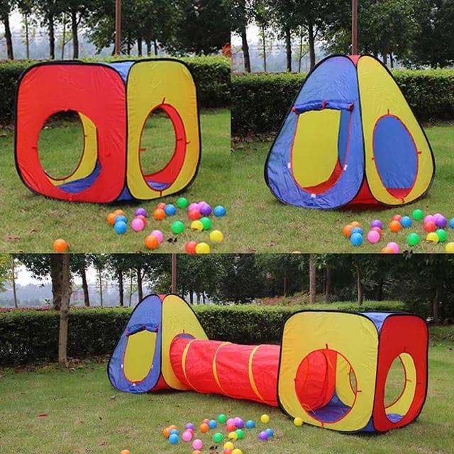 Adventure 3 Piece Indoor & Outdoor Childrens Playhouse Ball Pit Play ...
