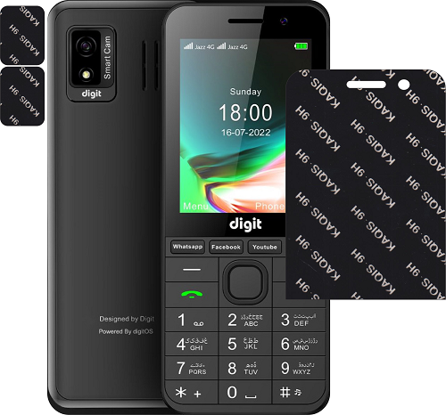 Jazz digit 4g e4 pro screen protector nano flexible with camera ...