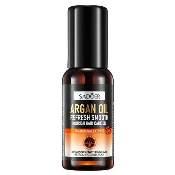Sadoer Argan Oil Refreshing Nourishing Hair Care Essential Oil Hair Oil ...