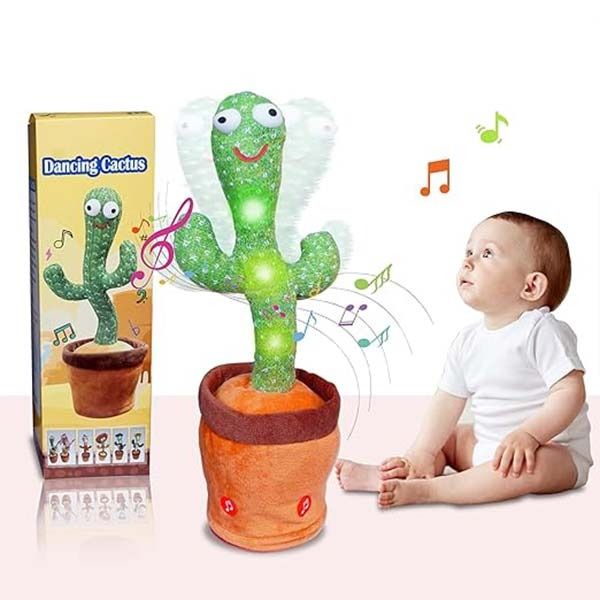 Dancing Cactus Plush Toy – Wiggling, Singing, and Voice Recording ...