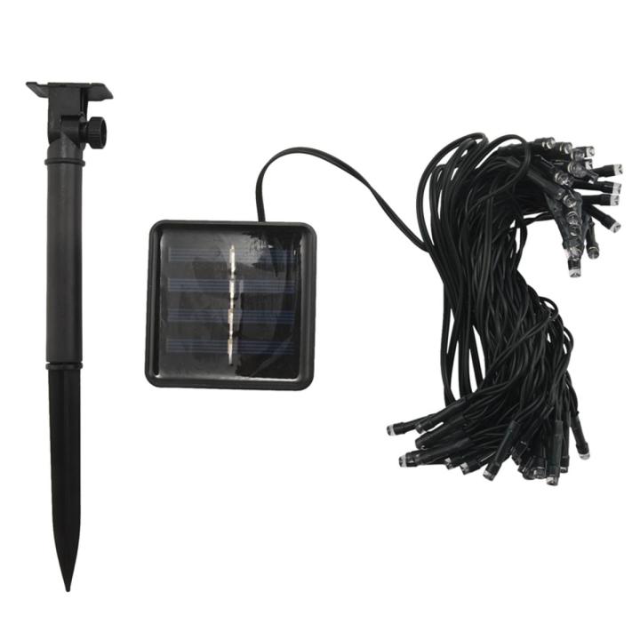7 Meters 50 Lights Solar Light String White Light | Daraz.pk