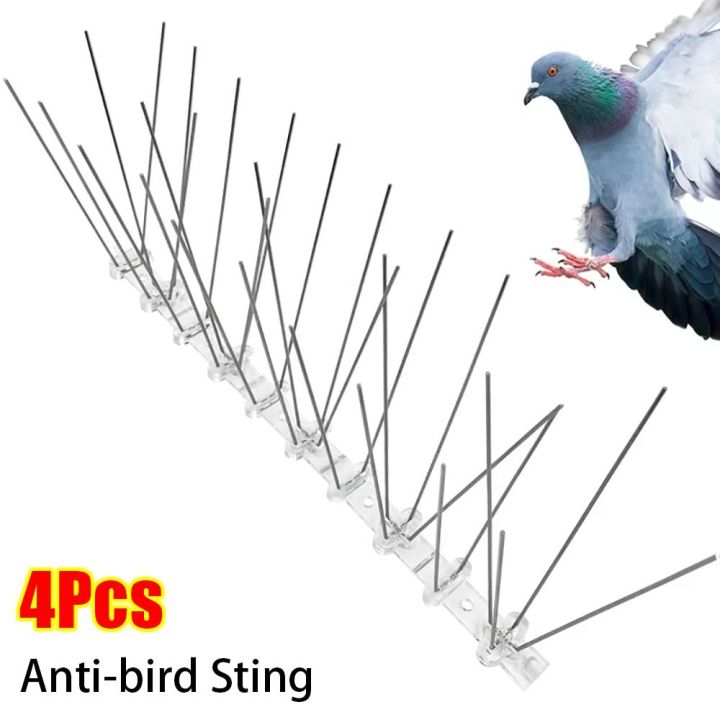 1/4Pcs Durable Stainless Steel Bird Proof Nails 25cm Balcony Eaves ...