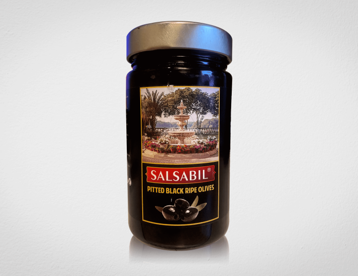 Salsabil Pitted Bundle of 4 Black Ripe Olives (320gm) | Daraz.pk