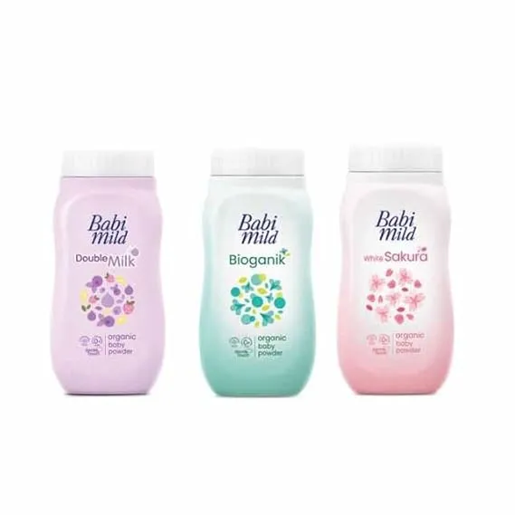Babi Mild Baby Powder 45g | Sakura Extract | Hypoallergenic | Rash ...