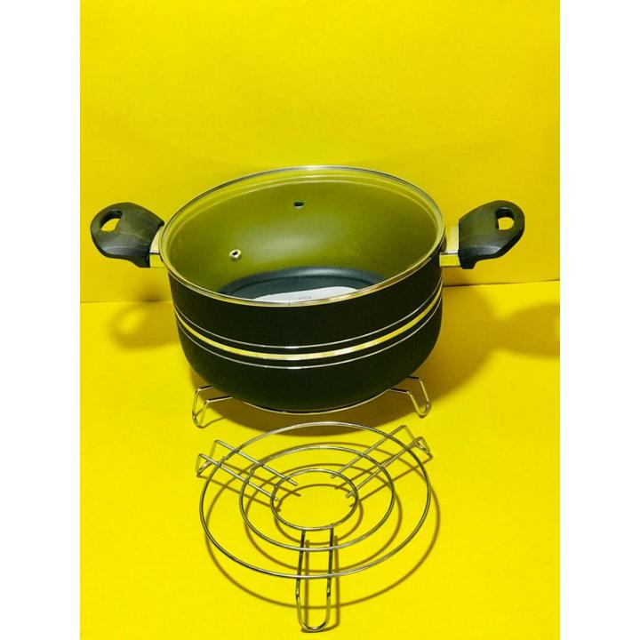 Universal Stainless Steel Round Heat Resistant Hot Pot And Pan Stand ...