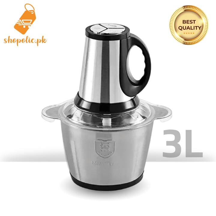 Chopper Machine 3L - Blender - Grinder - Mixer - Beater - Qeema Machine ...