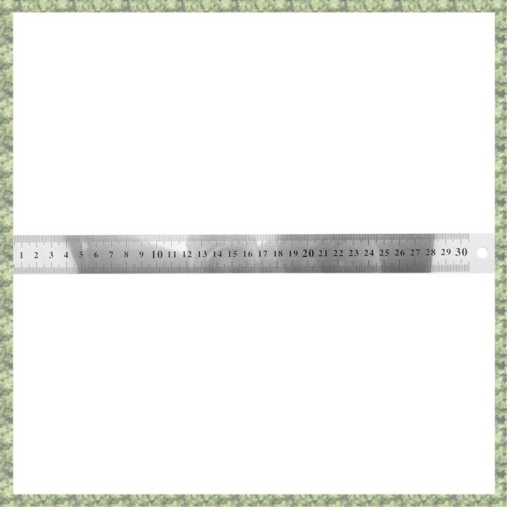 SptrryStainless Steel Ruler Measure Metric Function 30cm 12Inch | Daraz.pk
