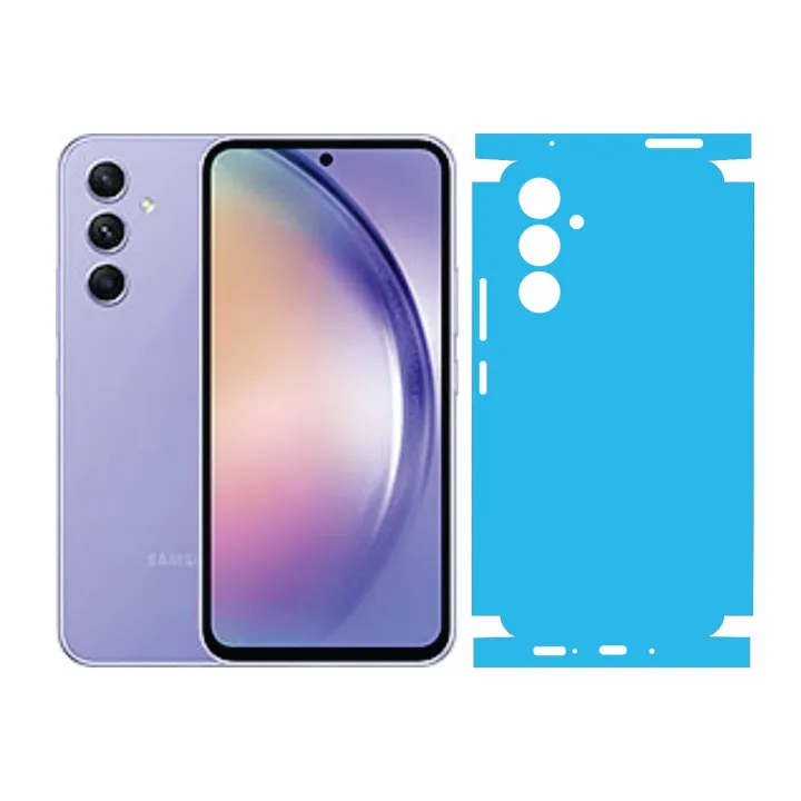 Samsung Galaxy A54 Back RHINO-0008 SKY BLUE Sheet Anti-stain Wrap Cover ...