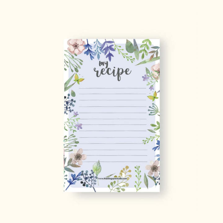 My Recipe Wide Notepad | Daraz.pk