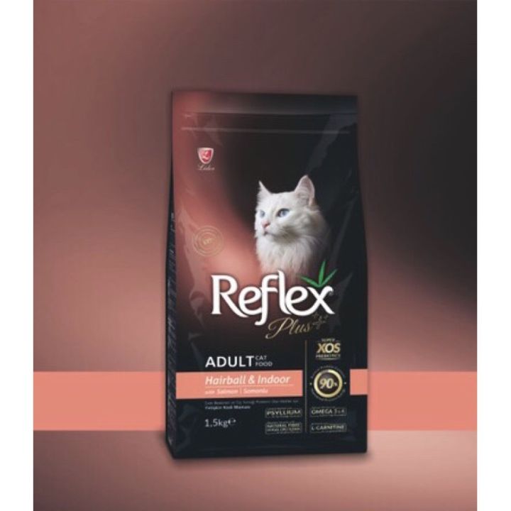 Reflex Adult Cat food (Hairball & Indoor) 1.5 kg | Daraz.pk