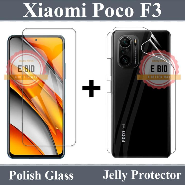 Back Protector Hydro Jell Film Skin Sheet For Xiaomi Poco F3 | Xiaomi ...