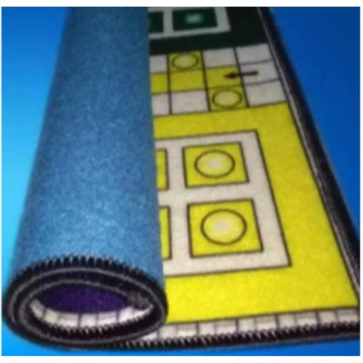 Ludo Matt Carpet Rug Large Size Ft Fold able and Washable ludo | Daraz.pk