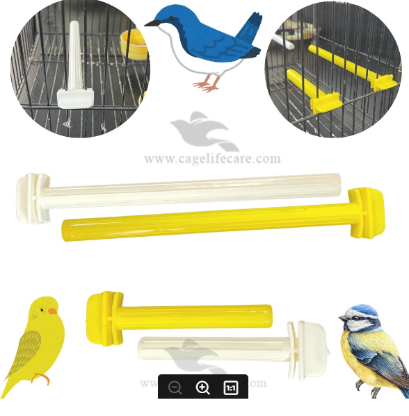 Bird Cage Plastic Large Perch Stick (Pack Of 5) – Twist Design Stand ...