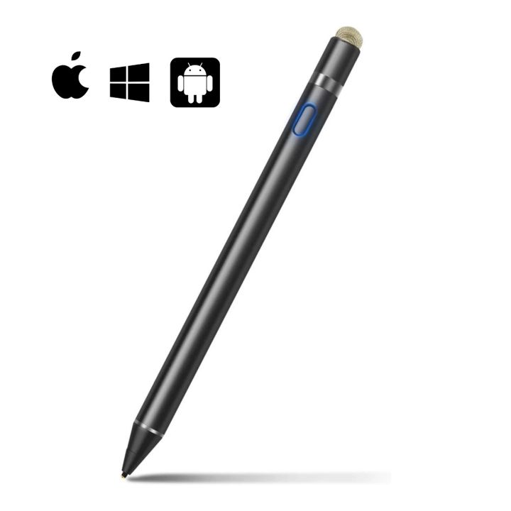 Active Stylus Pen for Touchscreen 2 in 1 Precision Capacitive Stylus ...