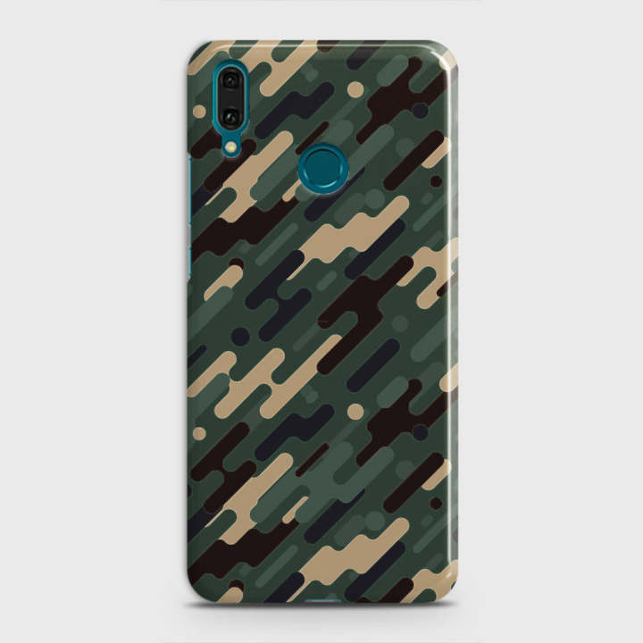 Huawei_ P Smart Plus Cover - Camo Series 3 - Light Green Design - Matte ...
