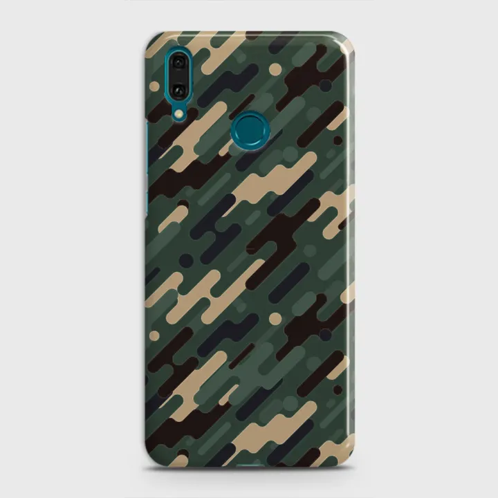 Huawei_ P Smart Plus Cover - Camo Series 3 - Light Green Design - Matte ...